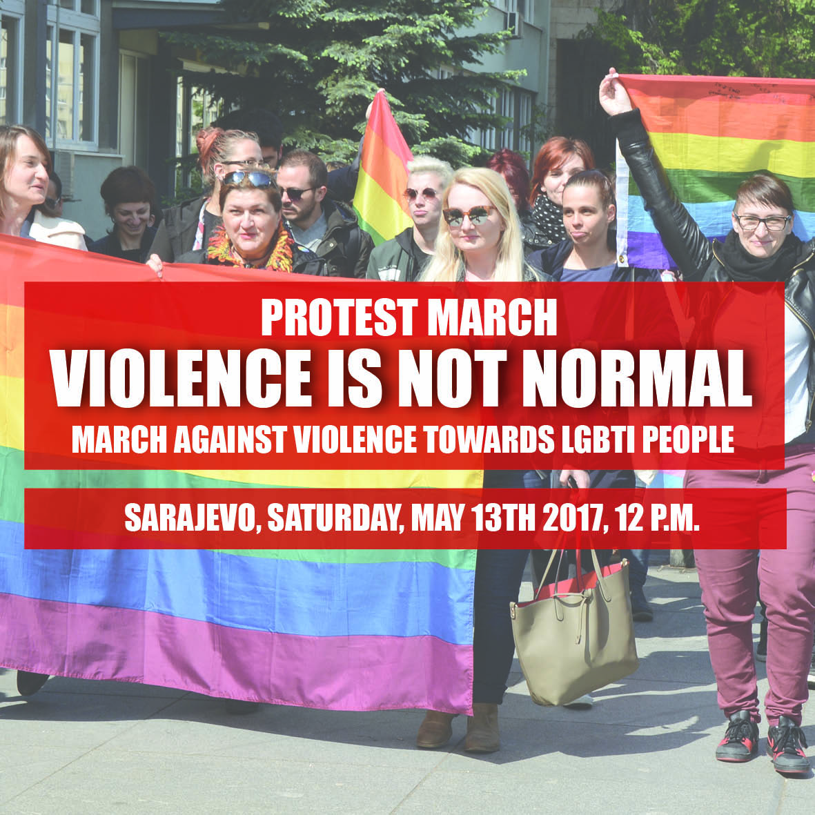 Invitation To A Protest March: Violence Is Not Normal, May 13th ...