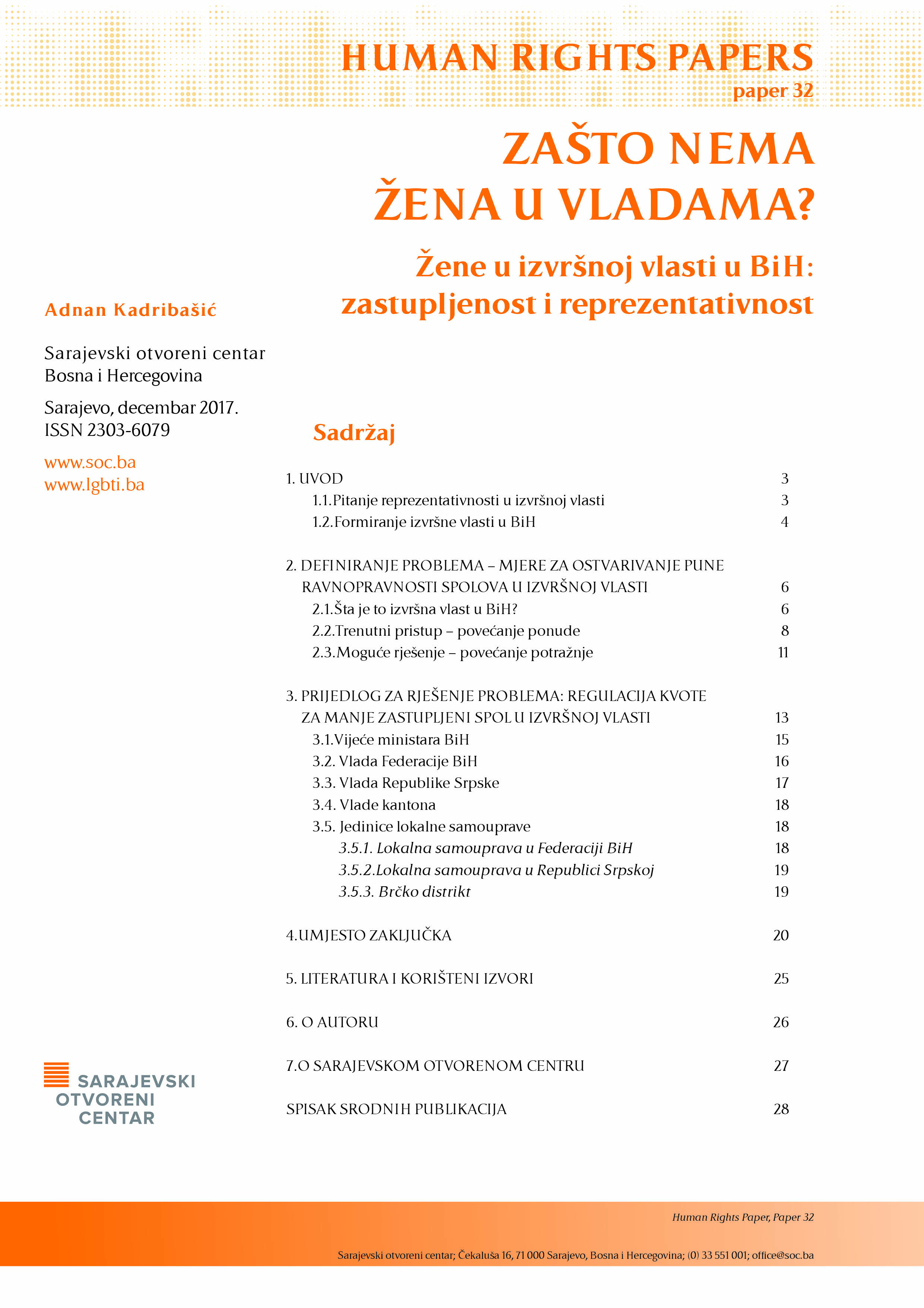 Human Rights Papers – Stranica 2 – Sarajevski Otvoreni Centar