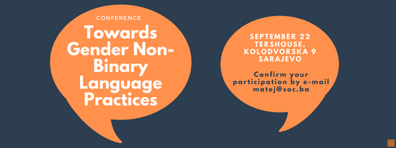Conference “Towards Gender Non-Binary Language Practices” on September ...